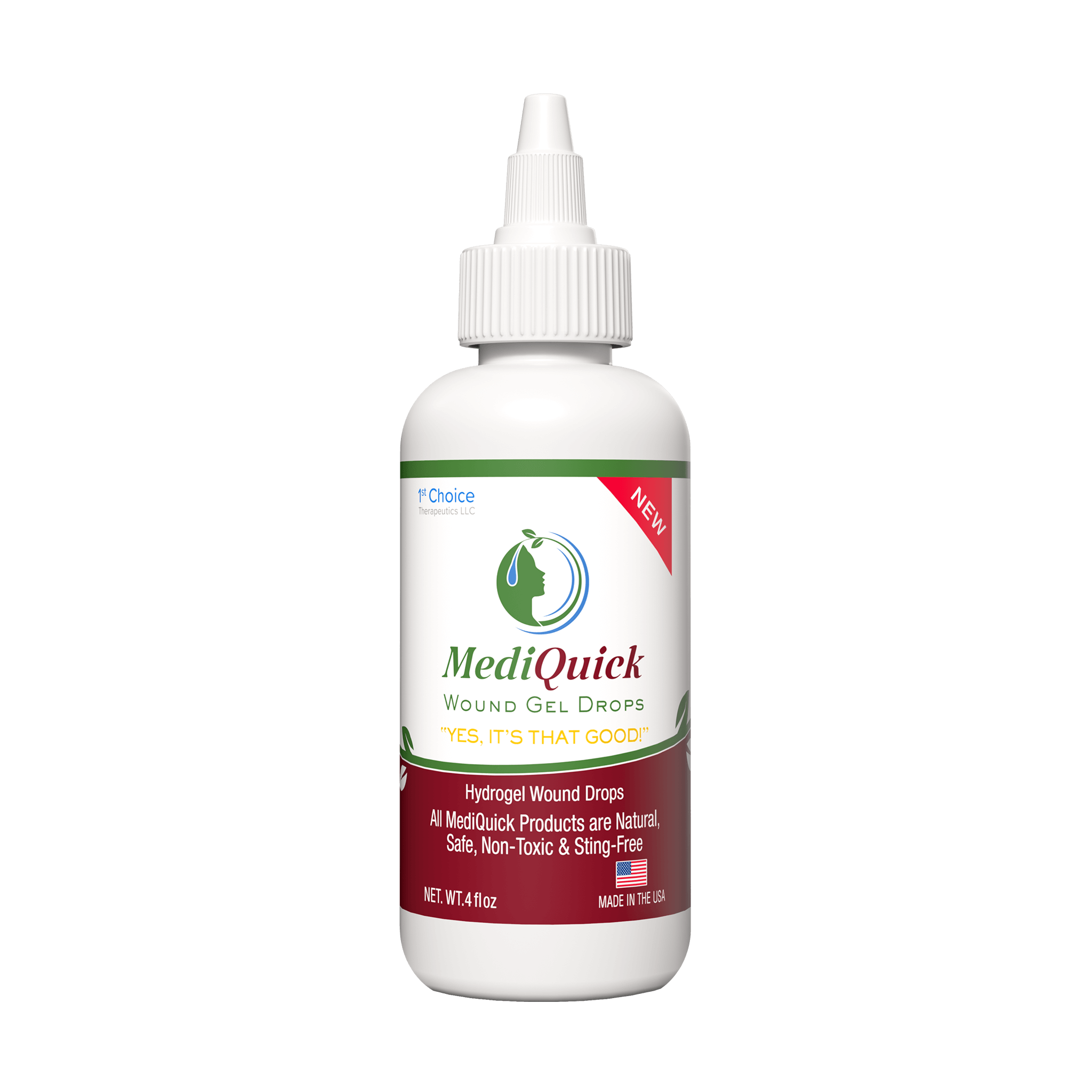 Skin Condition & Wound Gel Drops | MediQuick Skin & Wound Care